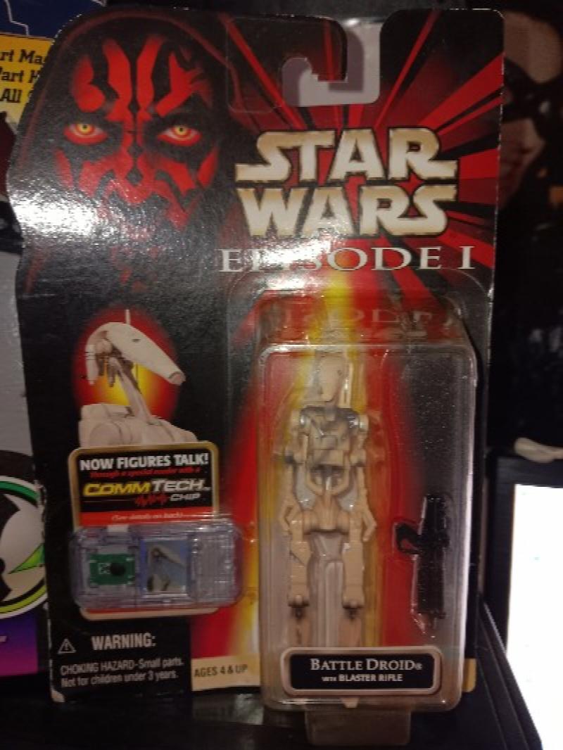 Star Wars/Hasbro-Battle-Droid-w-Blaster-Rifle