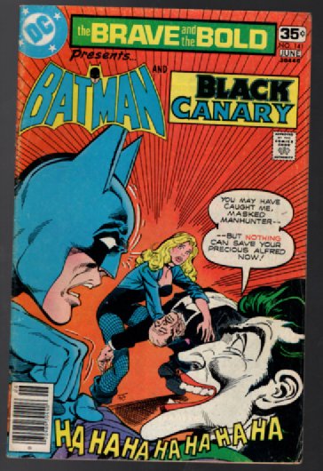 The Brave and the Bold #141: Batman, Black Canary and the Joker