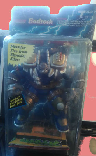 SPAWN BADROCK 1995 COMPLETE TODD MCFARLANE TOYS ACTION FIGURES