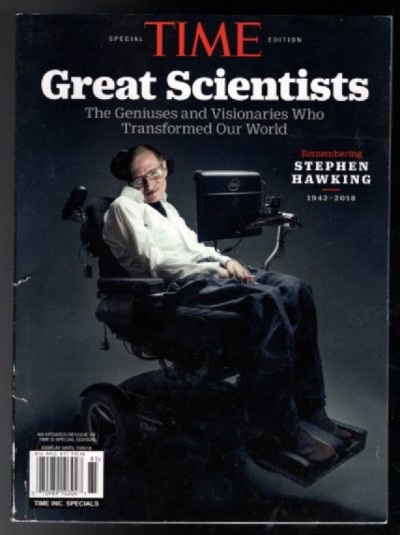 STEPHEN HAWKING TIME SPECIAL EDITION GREAT SCIENTISTS ALBERT EINSTEIN 2018
