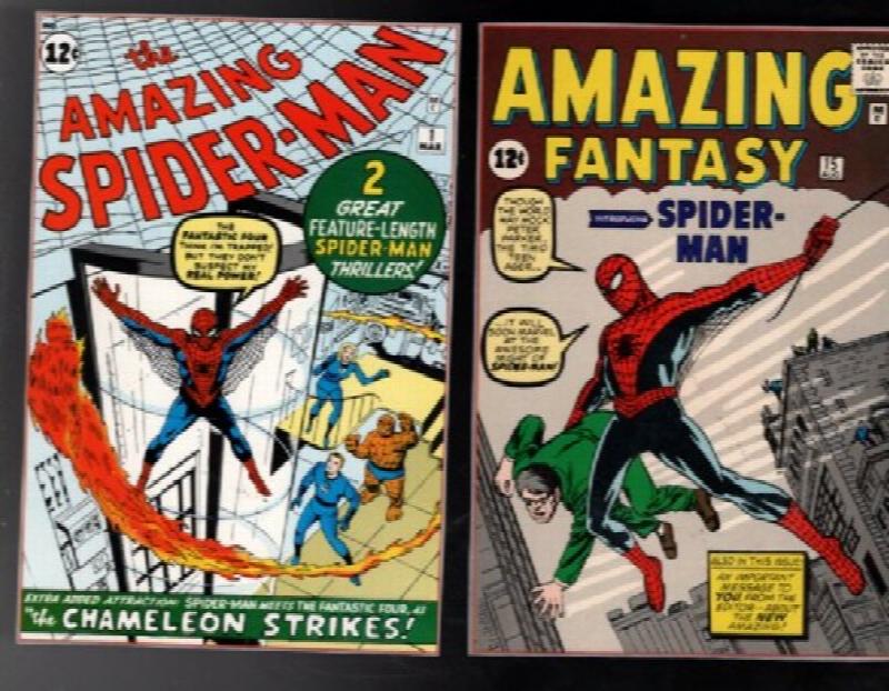 Spider-man Birthday 3D card with 3 comic inserts