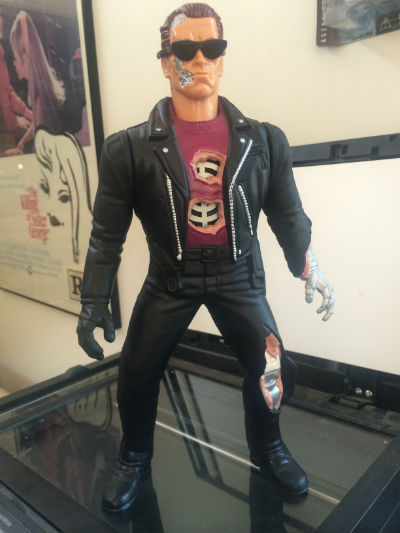 RARE TERMINATOR 2 ARNOLD SCHWARZENEGGER GRANDE 12" Talking ACTION ...