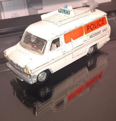 Dinky • Ford Transit Van • Police Accident Unit • Diecast • Made in England