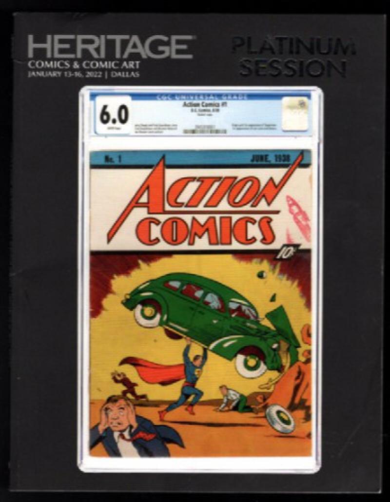 Heritage Auctions Comics & Comic Art Platinum Auction Jan 13-16, 2022 ...