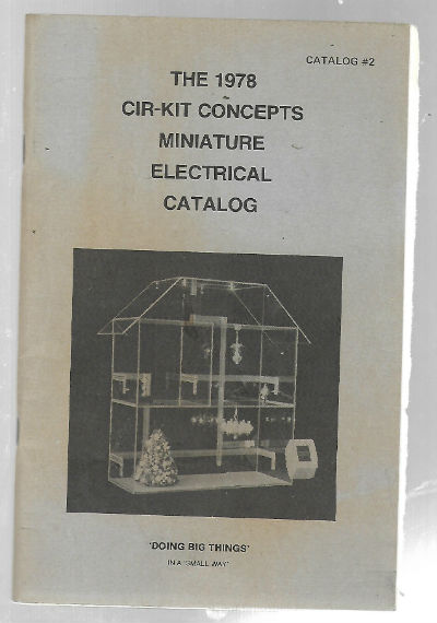 The 1978 Cir Kit Concepts Miniature Electrical Catalog
