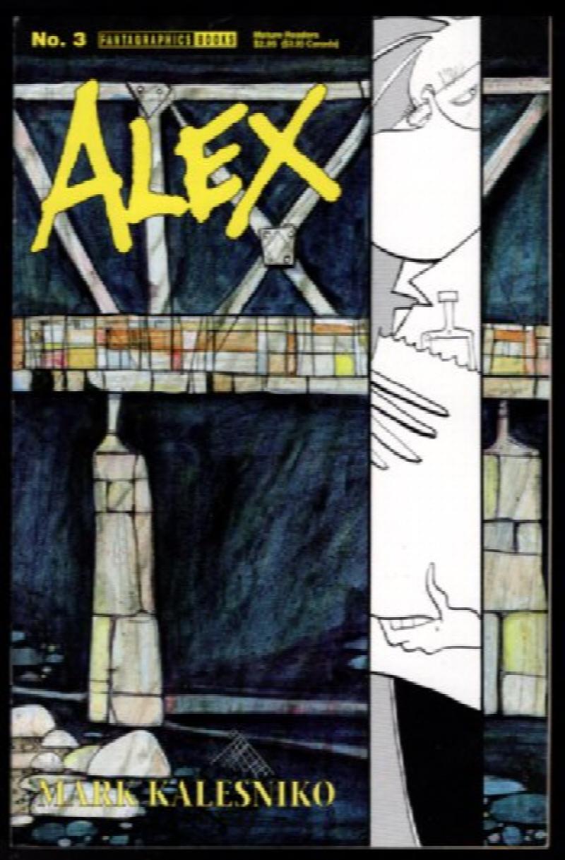 Alex #3 and #4 1994 Fantagraphics Comics