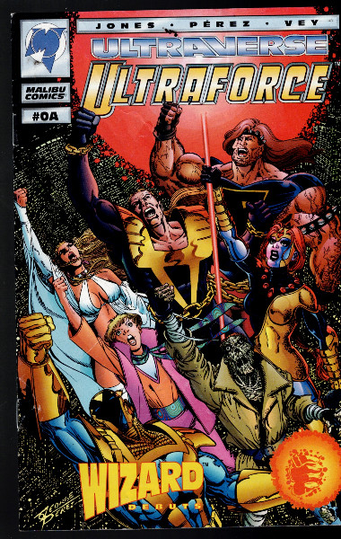 Ultraforce #0A Ashcan George Perez Wizard Debuts