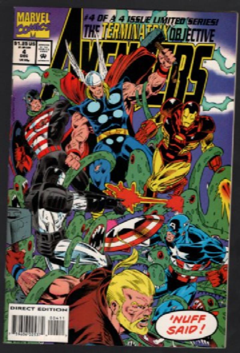 Avengers The Terminatrix Objective #3 & #4 (1993) Marvel Comics 'Alioth ...