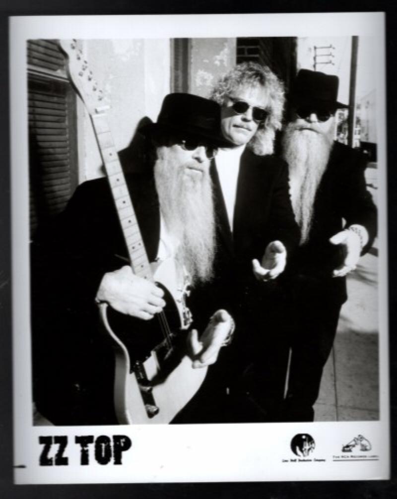 ZZ TOP promo photo