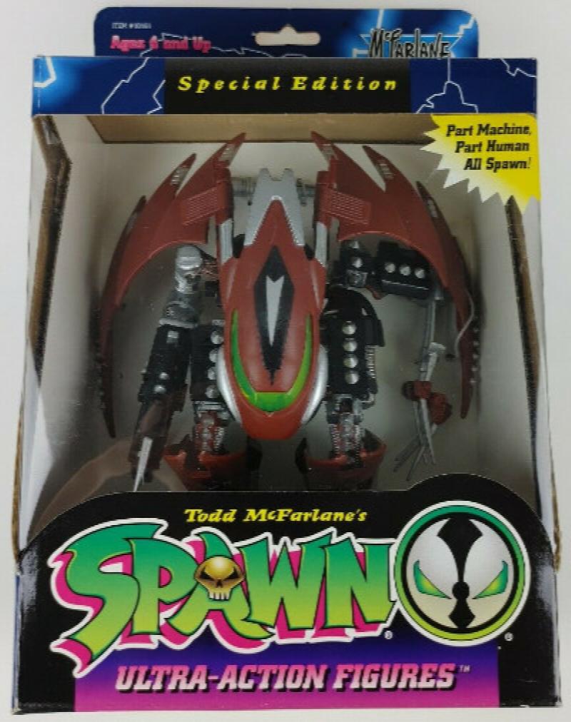 McFarlane Toys FUTURE SPAWN 1996 Special Edition Ultra-Action Figure NEW in Box