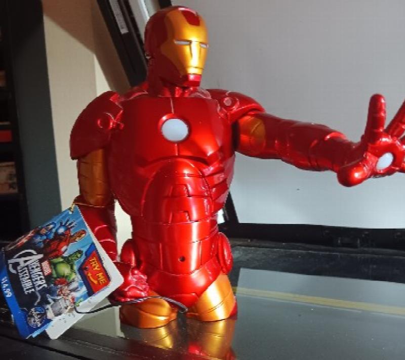 Marvel Avengers Assemble 8" Iron Man Interactive Hero Motion Sensor ...