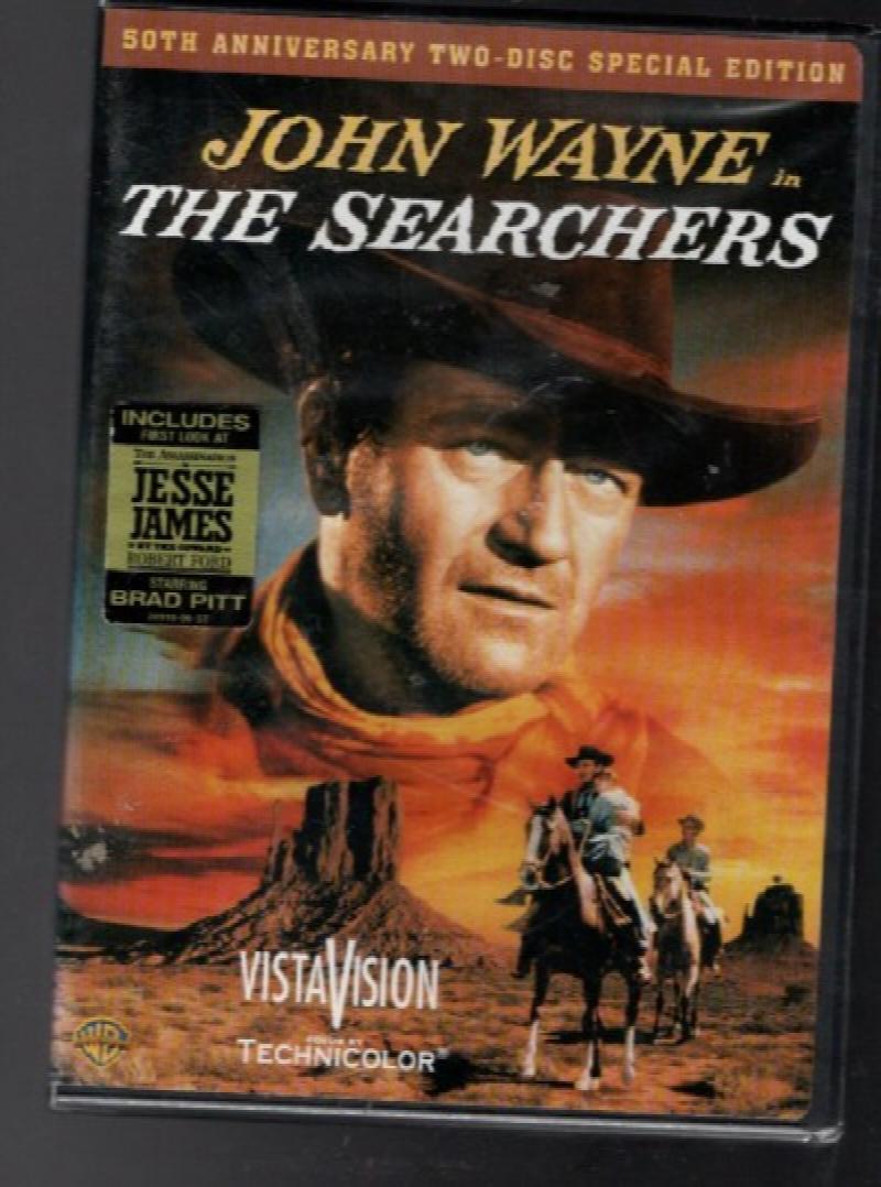 The Searchers (2-Disc DVD, 1956, Widescreen 50th Anniv.)(SEALED) ! John ...