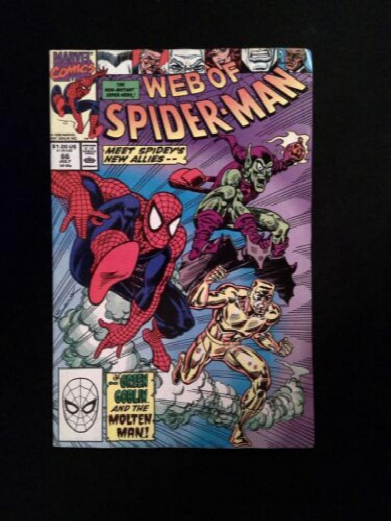 Web of Spider-Man #66 MARVEL Comics 1990
