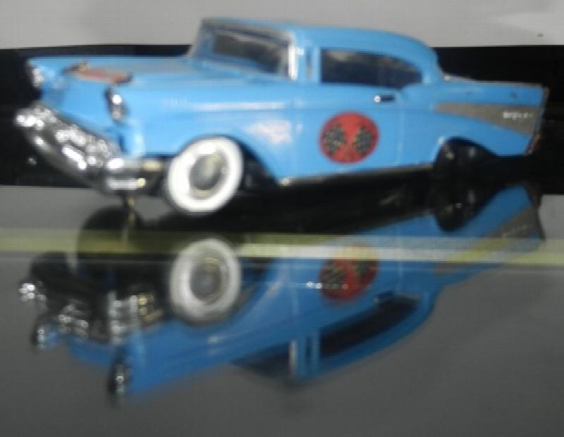 Vintage 1960's Ideal Motorific Car . 57 Bel Air Slot Car