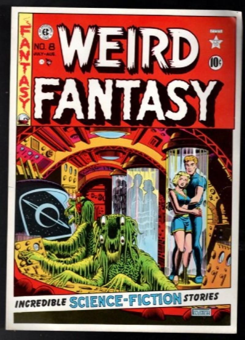 Weird Fantasy No 8 Color Poster Artist Illustrated Science Fiction Art