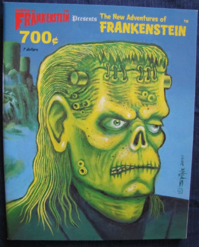 Castle of Frankenstein Presents The New Adventures of Frankenstein # 1 ...