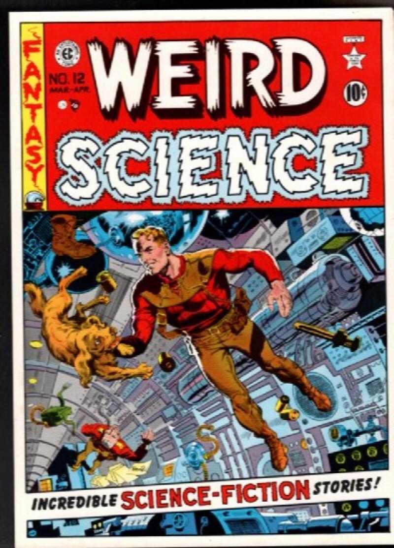 Weird Science No 12A Color Poster Artist Illustrated Science Fiction Art