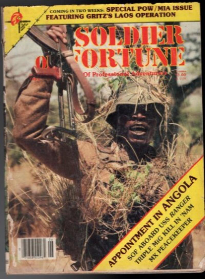 1983 SOLDIER OF FORTUNE Magazine June Angola MX Peacekeeper