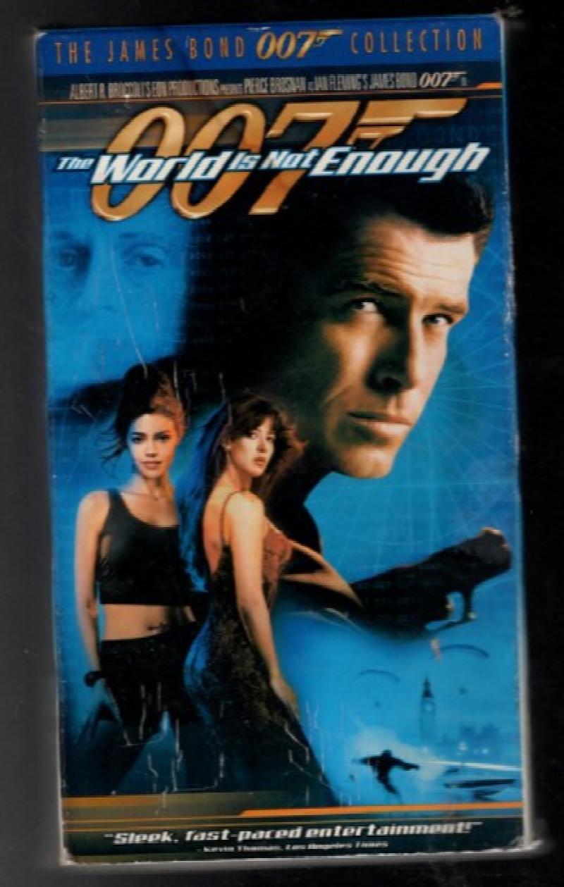 The World Is Not Enough (VHS, 2000) Pierce Brosnan, Denise Richards. MGM. 007.