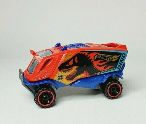 HOT WHEELS AERO POD DINO RIDERS RED LOOSE