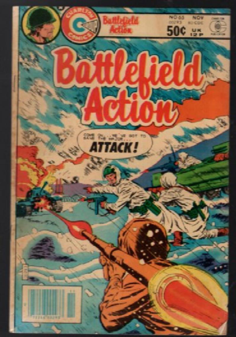 Battlefield Action #65 Charlton Comics November 1980