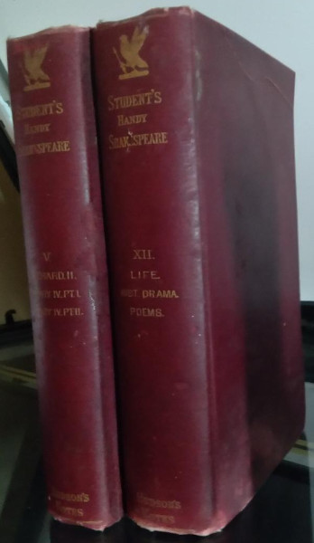 Student's Handy Shakespeare: Vol.1, V, Vll,Vlll and Xll