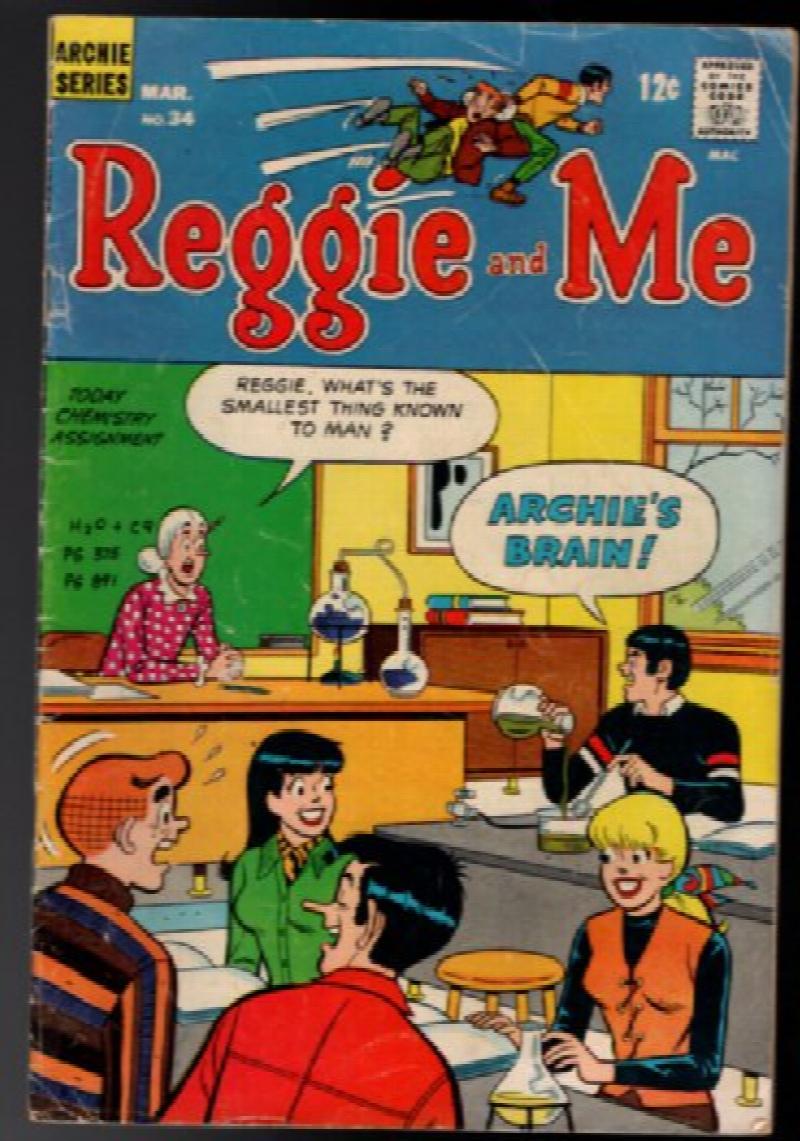 REGGIE AND ME # 34 - Vintage Silver Age "Archie" Comic