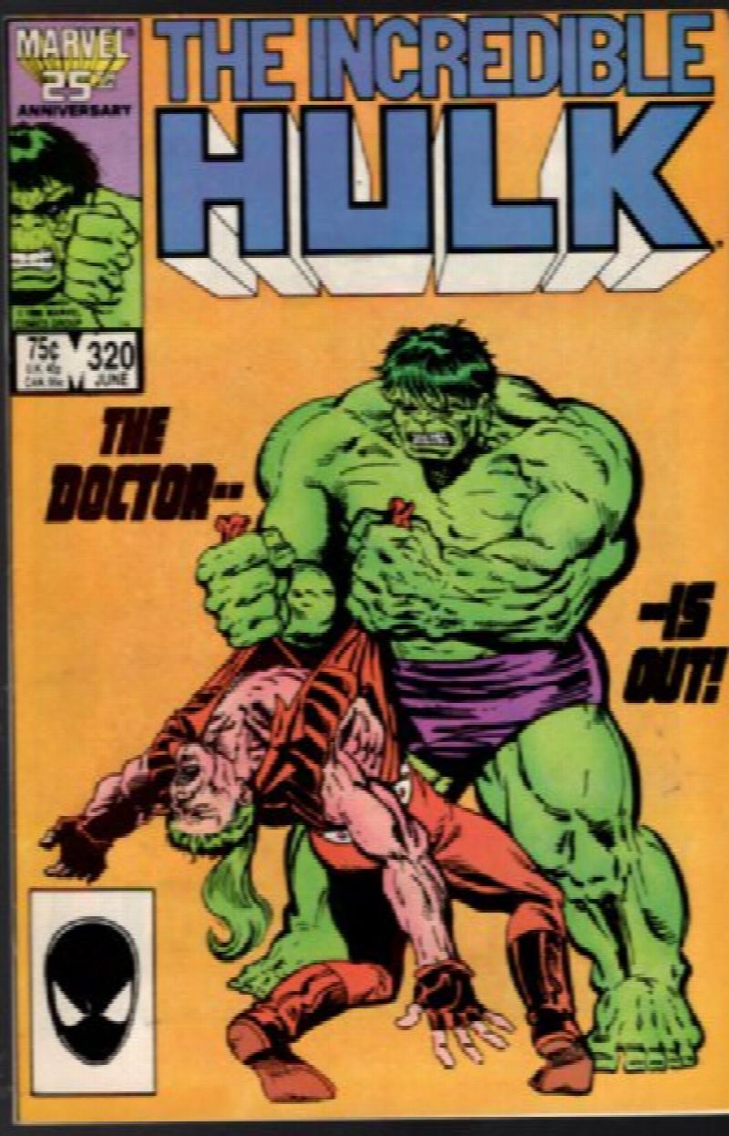 THE INCREDIBLE HULK COMIC ISSUE #320 - MARVEL COMICS (1986) - DOC SAMSON