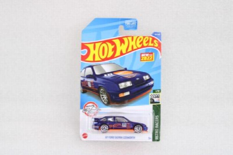 2022 Hot Wheels RETRO RACERS 1/10 '87 Ford Sierra Cosworth 33/250 (Blue)