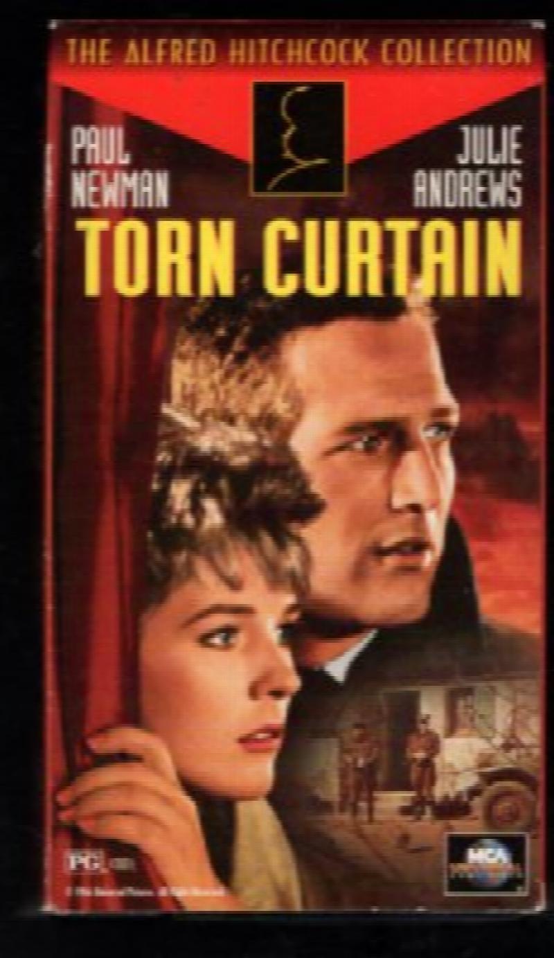 Torn Curtain (VHS) Alfred Hitchcock-Paul Newman-Julie Andrews