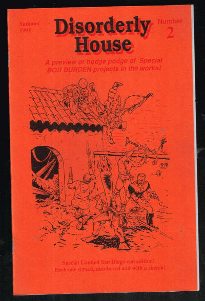 Disorderly House No. 3 Ashcan (2010) comic books-signed with doodle by ...