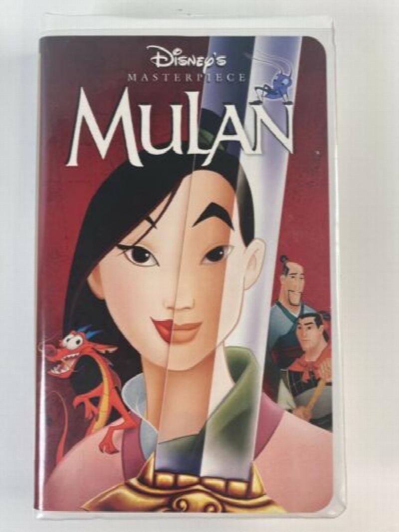Mulan VHS (1998, Walt Disney, Clamshell)