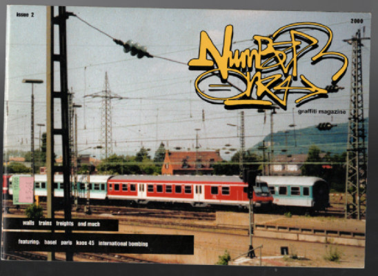 Number One Graffiti Magazine ISSUE NO.1 First Edition RARE Switzerland ...