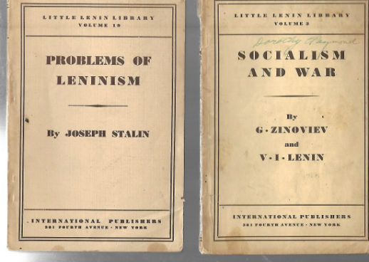 2 vol.fro the Little Lenin Library(I believe there were 26 vol. in all.