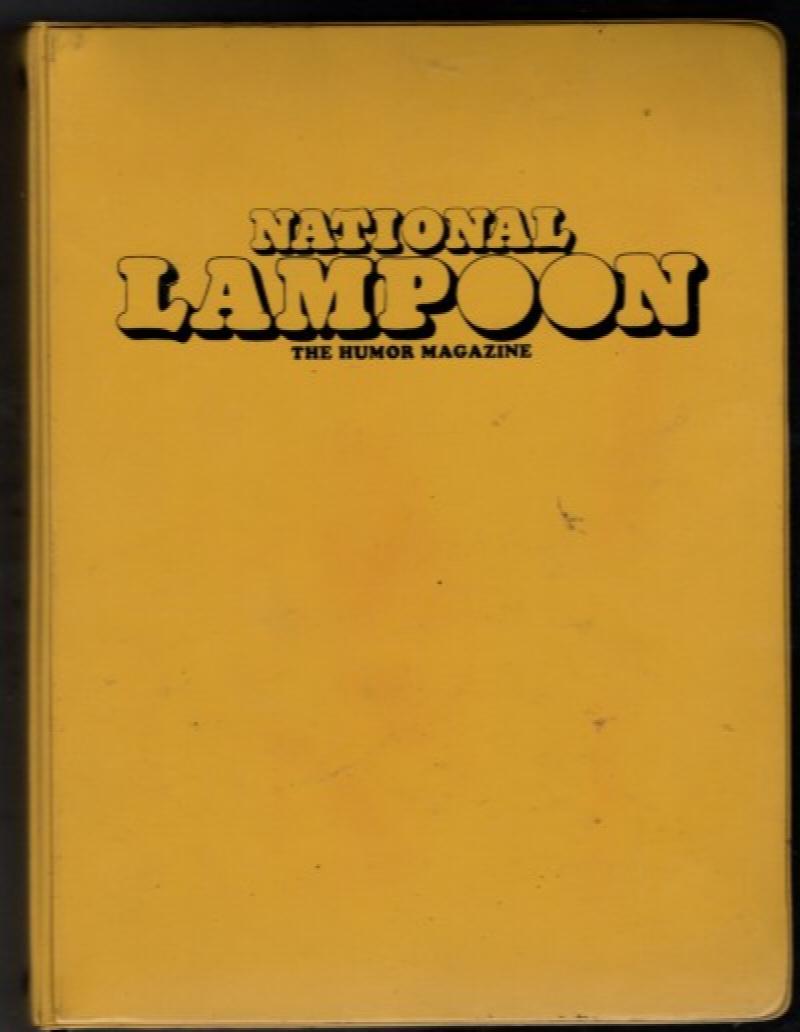 National Lampoon full year 1972 in official binder