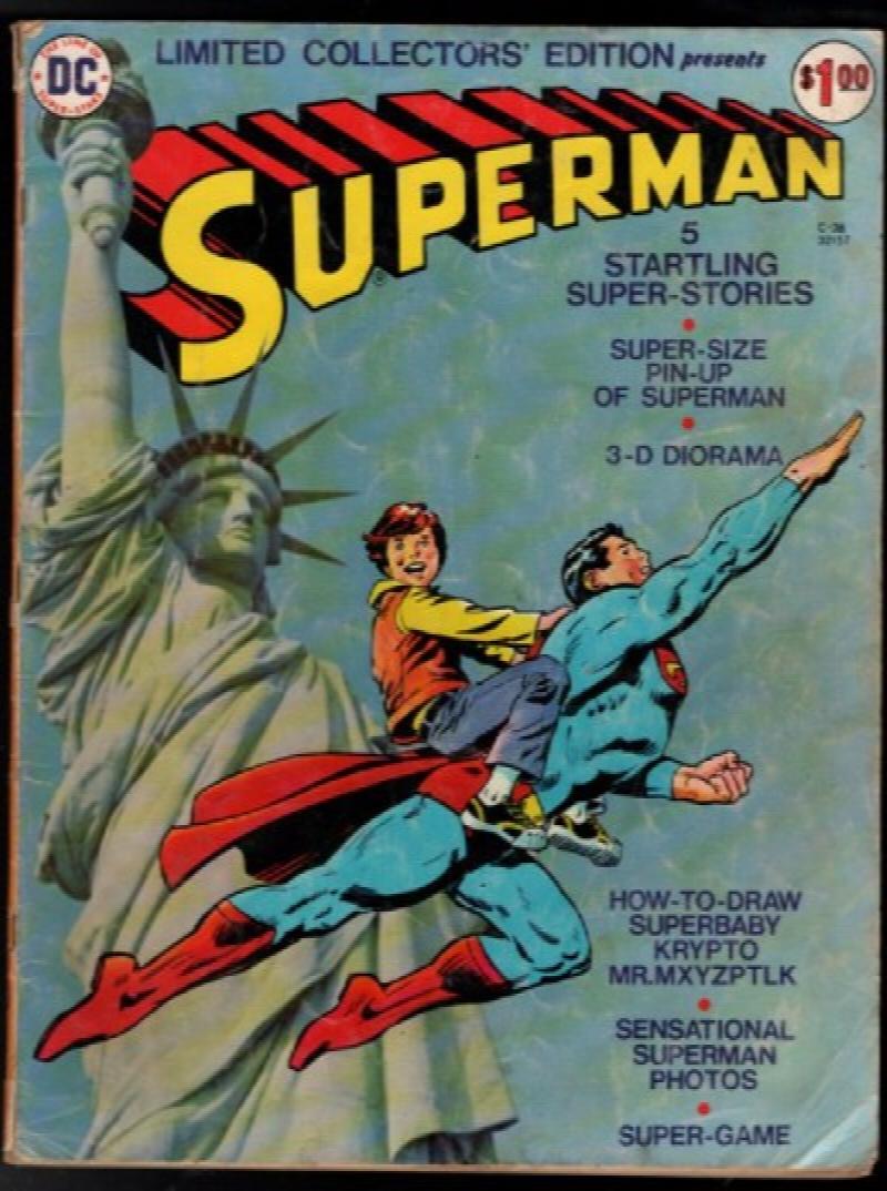 DC Limited Collectors' Edition C-38 Superman (1975) 5 Super Stories